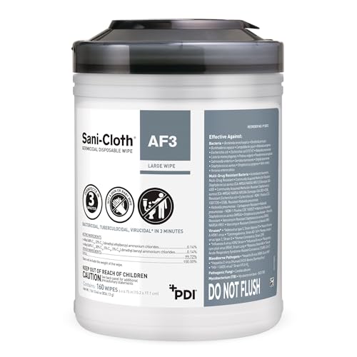 WIPE SANI-CLOTH AF3 DISPCANISTER LG 160/CAN