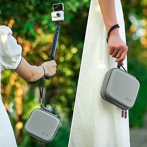 TIMETOP Carrying Case for Insta360 GO 3 Action, Hard Shell Protective Case for Insta360 GO 3 Action Camera Accessories Combo