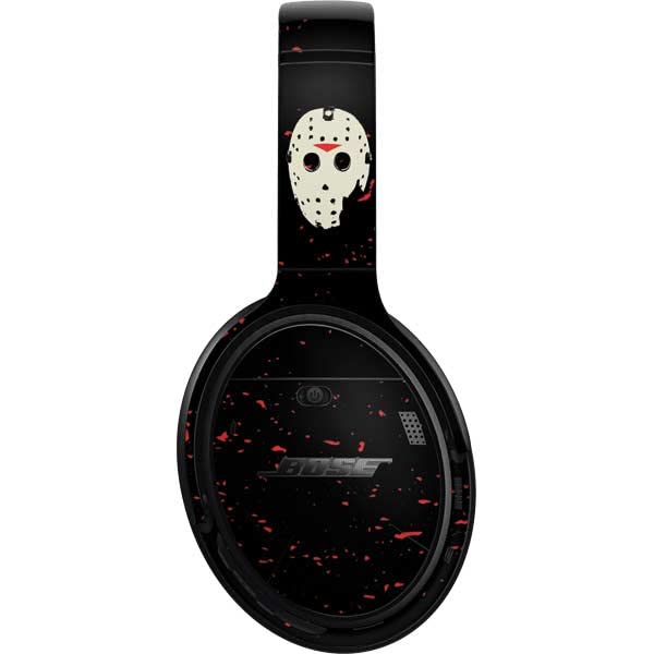 Skinit Decal Audio Skin Compatible with Bose QuietComfort 35 II Headphones - Officially Licensed Warner Bros Friday The 13th Design