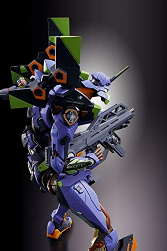 TAMASHII NATIONS Bandai Metal Build Eva-01 Test Type Neon Genesis Evangelion Action Figure