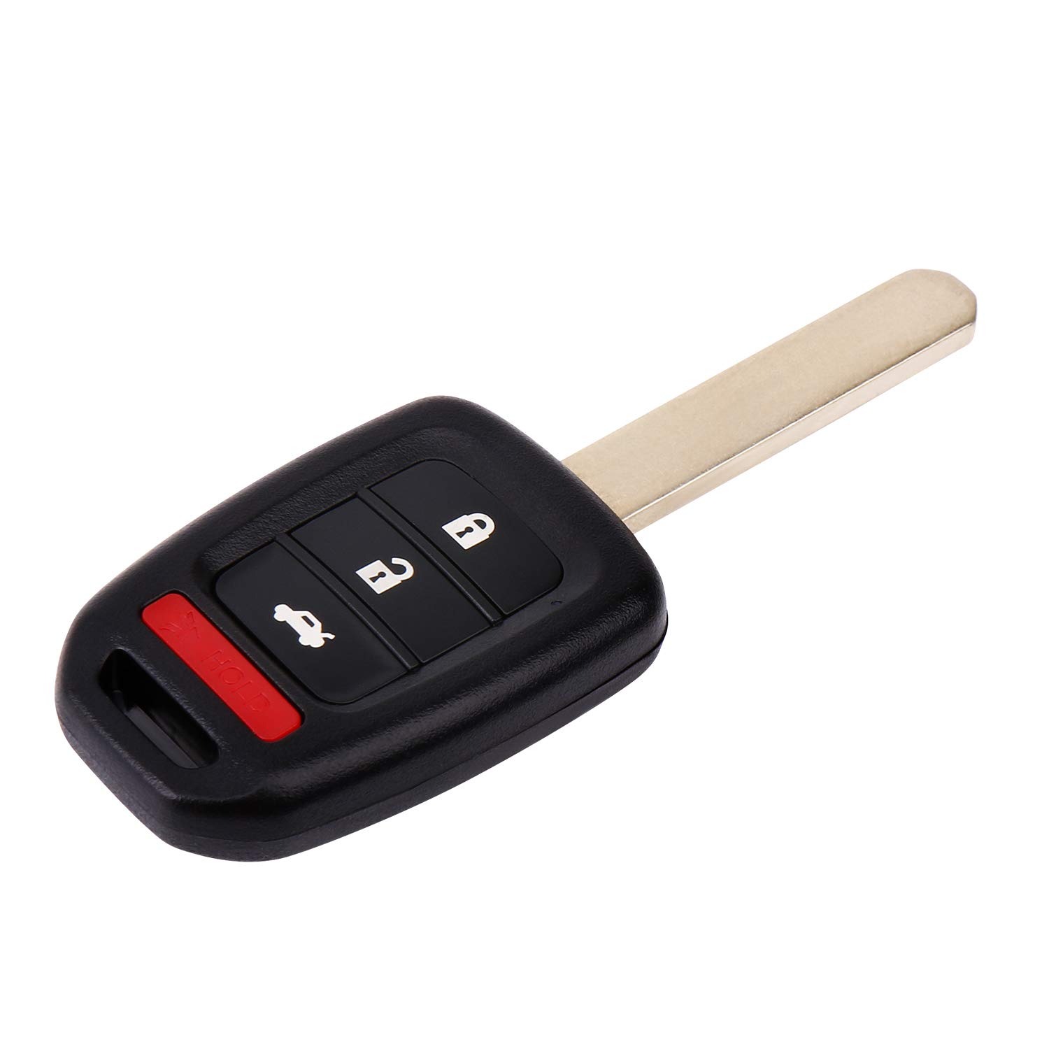 VOFONO Entry Remote Car Key Fob Compatible with Honda Accord 2013-2016, CR-V 2014-2015, Civic 2014-2015 (MLBHLIK6-1T)