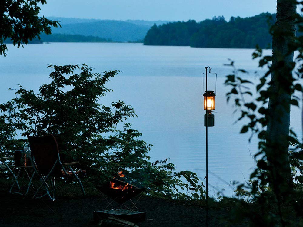 Snow Peak Lantern Pile Driver, Light Up Any Campsite, Made in Japan, Lifetime Product Guarantee