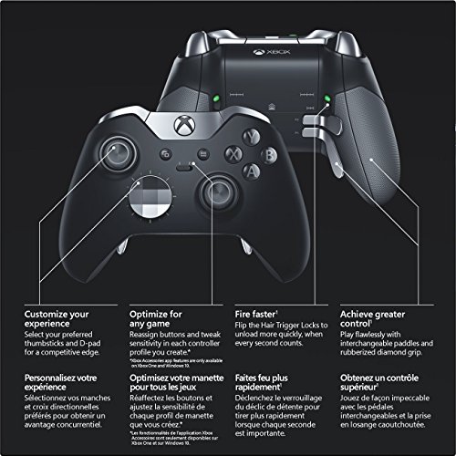 Xbox One Elite Wireless Controller (Renewed)