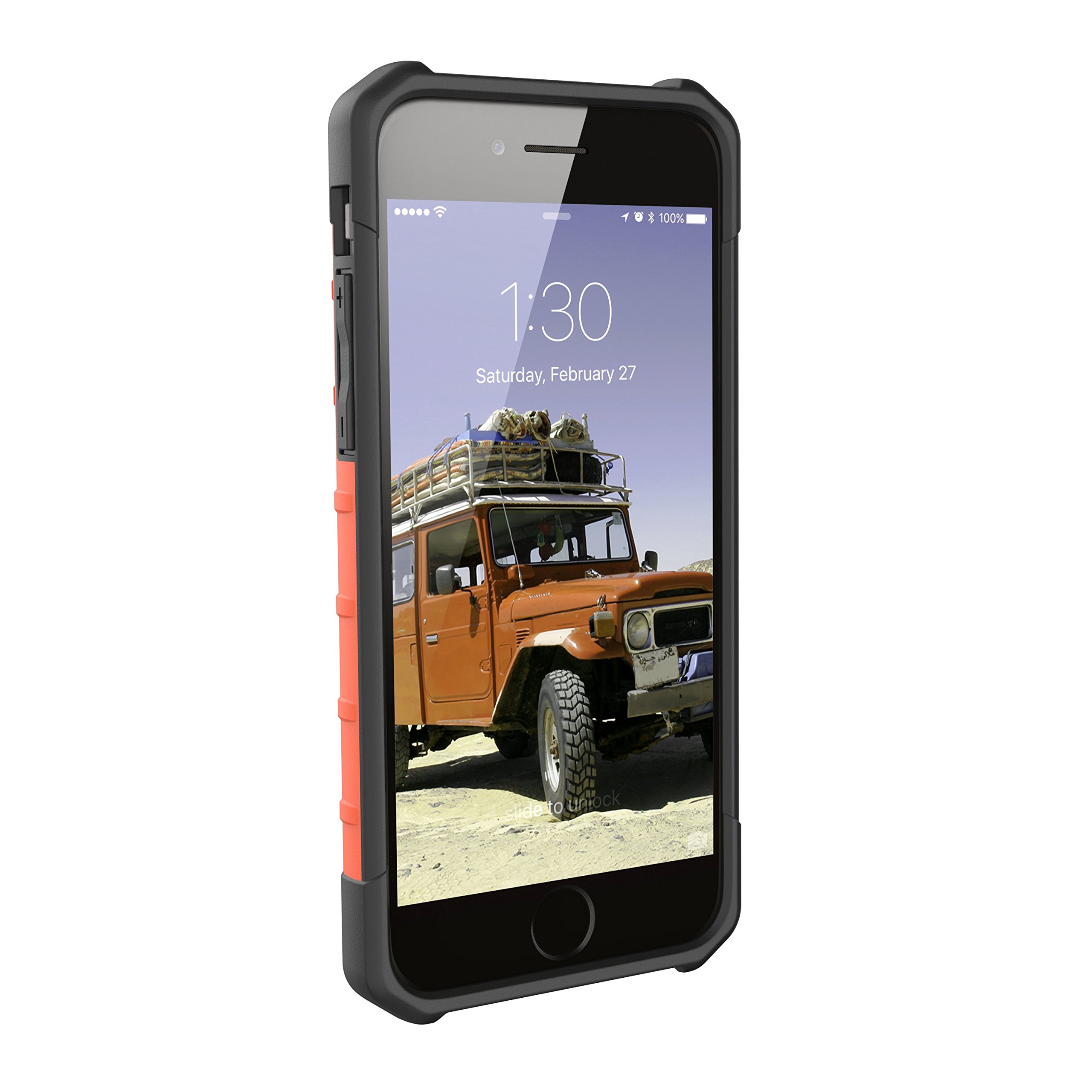 URBAN ARMOR GEAR [UAG iPhone 8/iPhone 7/iPhone 6s [4.7-inch Screen] Plyo Feather-Light Rugged [Crimson] Military Drop Tested iPhone Case