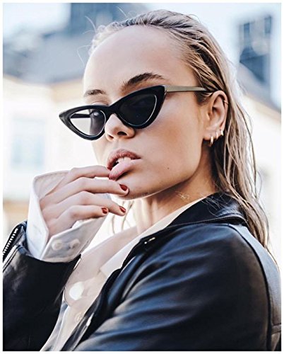 WearMe Pro - Retro Vintage Tinted Lens Cat Eye Sunglasses
