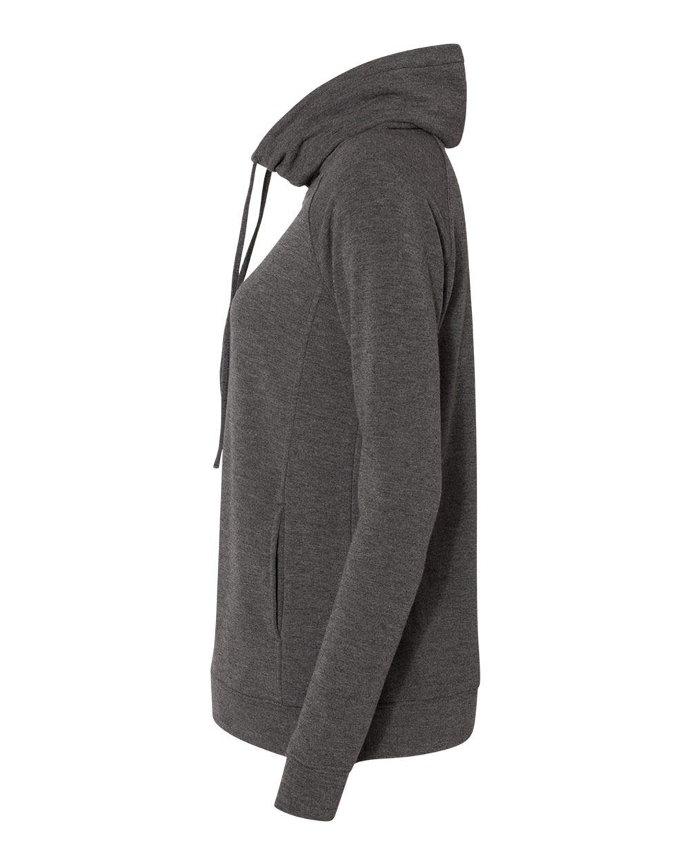 Weatherproof Women?s Heat Last Faux Cashmere Funnel Neck Sweatshirt M Oatmeal