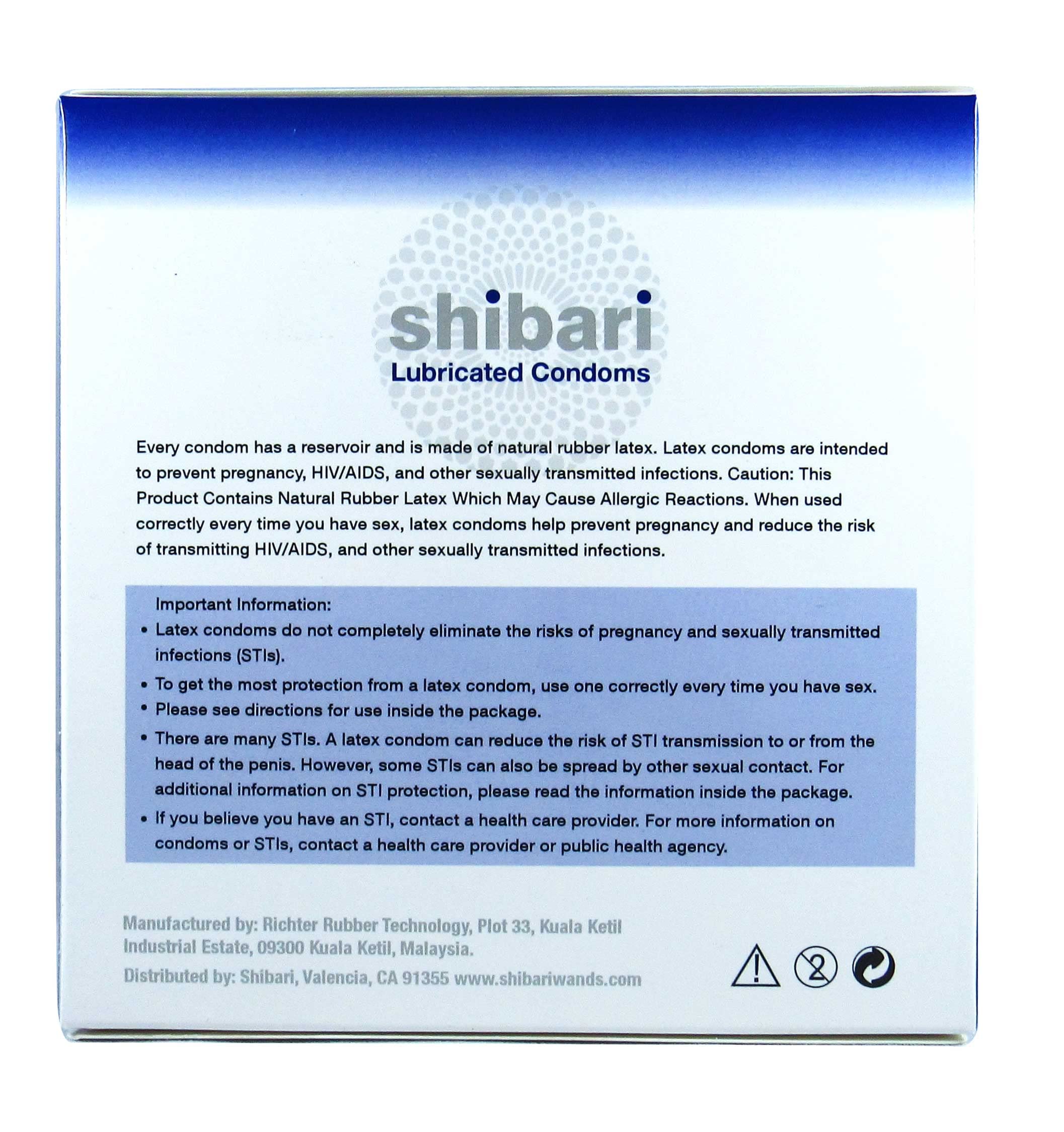 Shibari Male Condoms, Premium Lubricated Natural Rubber Latex Condom for Contraception and STI Protection, Ultra-thin, Strawberry Scented, 36 Count