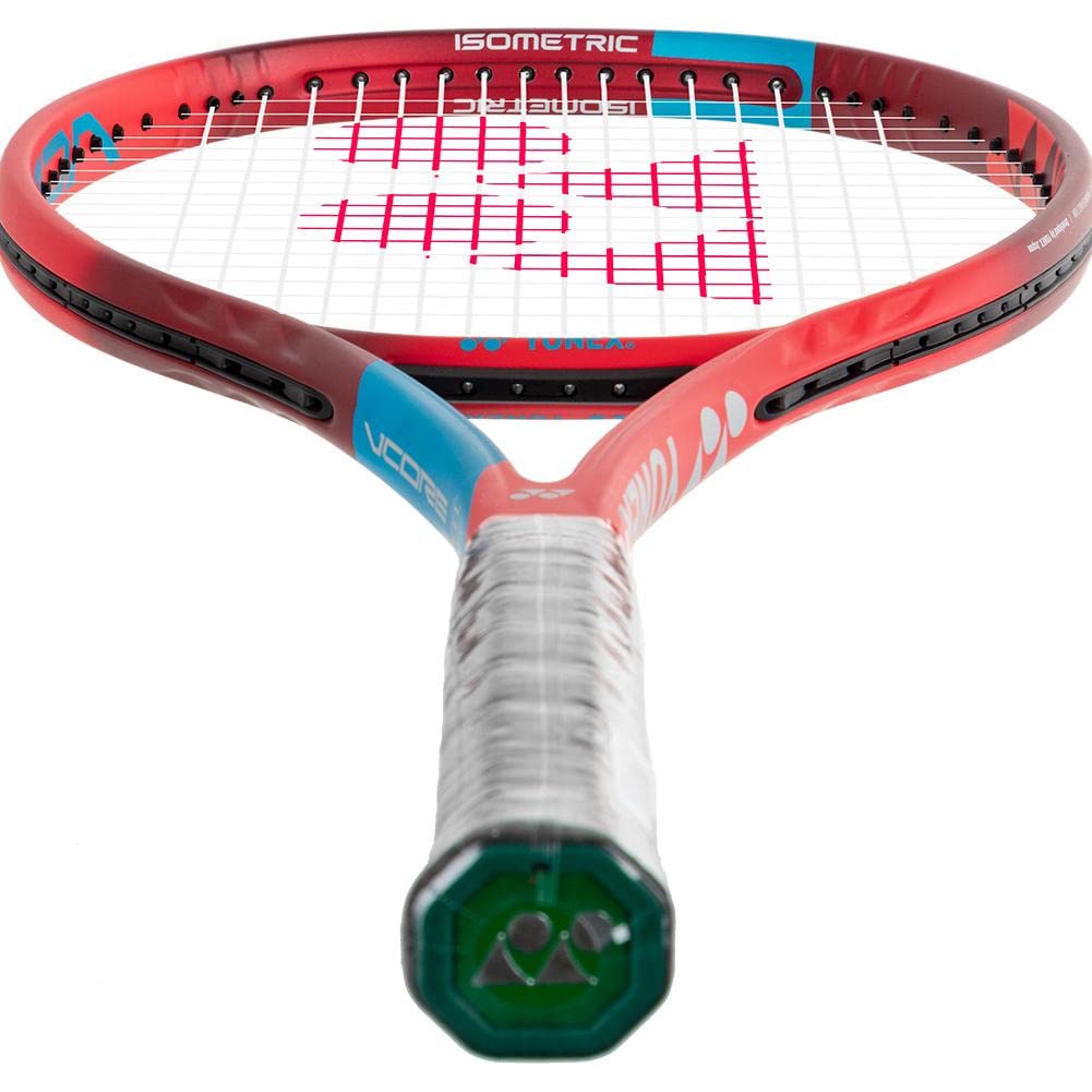 Yonex VCORE Feel Tennis Racquet, Tango Red (4 3/8" Grip Size)