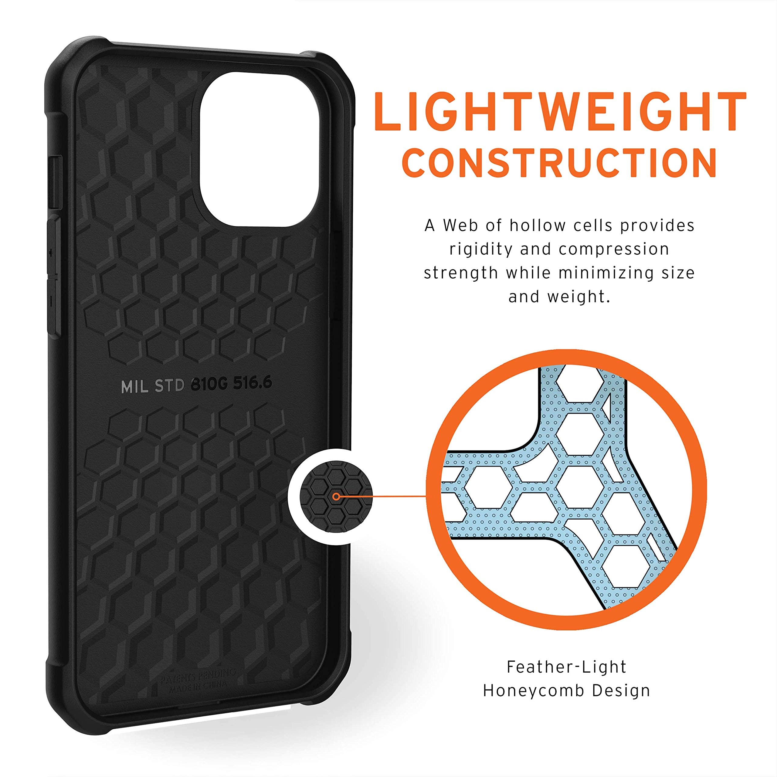 URBAN ARMOR GEAR UAG Designed for iPhone 12 Pro Max Case [6.7-inch screen] Feather-Light Heavy Duty Shockproof Slim Rugged Metropolis LT. Protective Cover, Supple Italian Leather LTHR ARMR Black