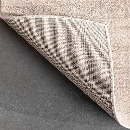 Well Woven Good Vibes Fiona Gold Modern Geometric Lines 7'10" x 9'10" 3D Texture Area Rug