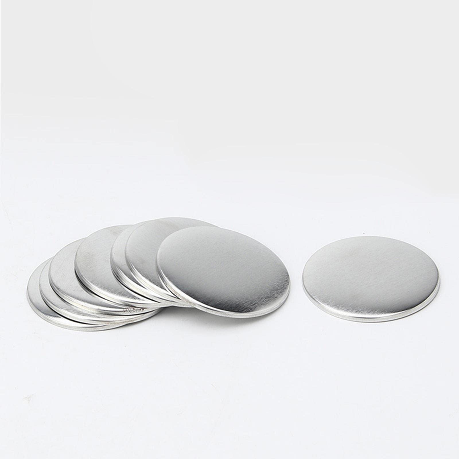 Yiju 50Sets/100Sets 75/37/25 Mm Blank Button Badge Supplies Material Component for Button Maker Machine Making for Gifts Presents, 75mm 50sets