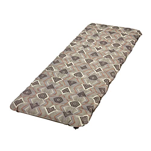 Wenzel Outdoors 4” Single NeverFlat Fabric Air Pad, Printed, One Size