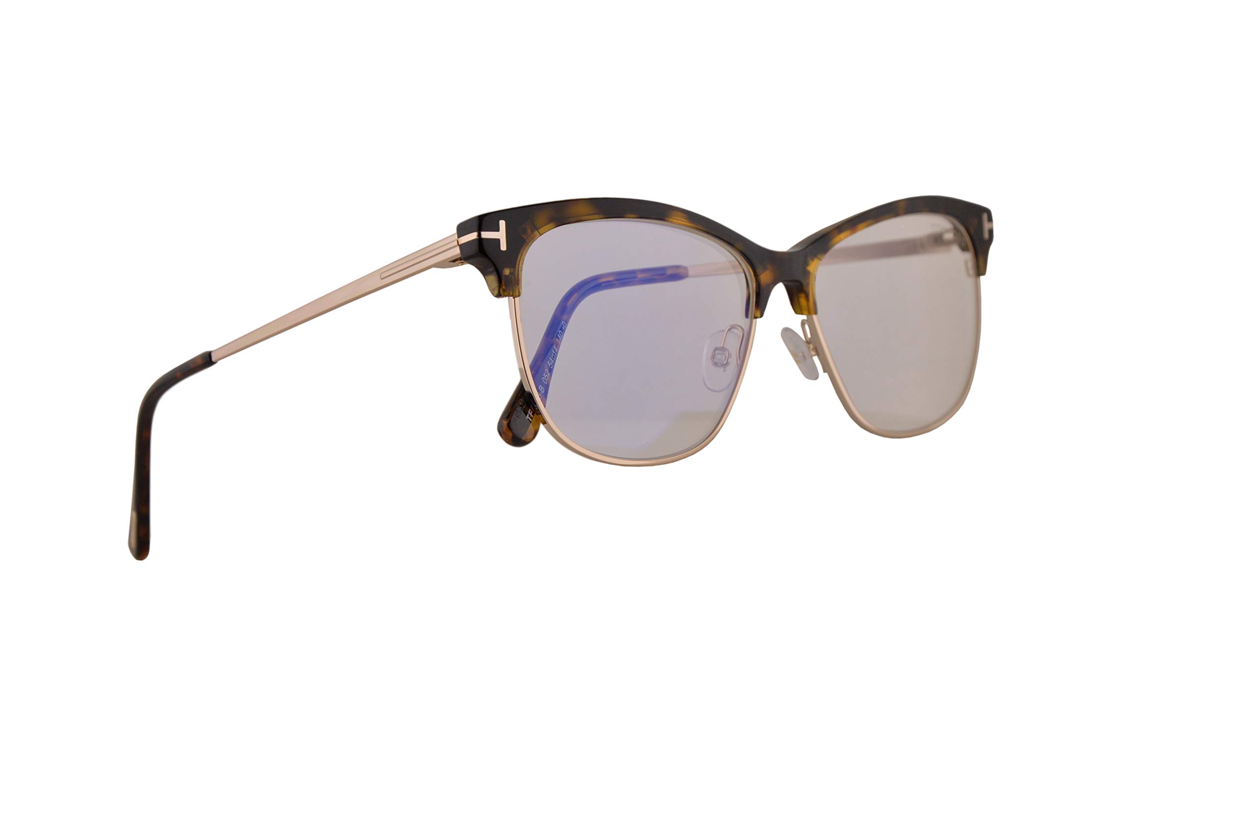 Tom Ford FT5546B Eyeglasses 52-14-140 Dark Havana w/Demo Clear Lens 052 FT5546-B FT 5546B TF 5546-B TF5546B TF5546-B