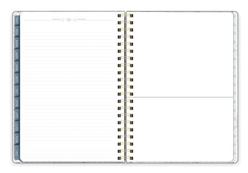 Southworth Planner (January 2023-December 2023), 8.5" x 11", Rustic Sage Oval Wreath, Premium 28#/105 gsm Paper, Large Twin Wire (91065)