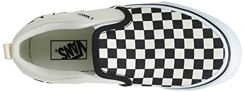 Vans Boy's Slip On Trainers, Multicolour Checkers Black Natural Ipd, 38