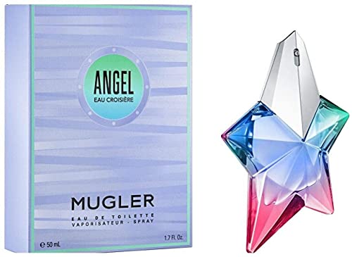 Thierry Mugler Angel Eau Croisiere Eau De Toilette Spray for Women 1.7 Ounce (Bottle and Packaging May Vary)