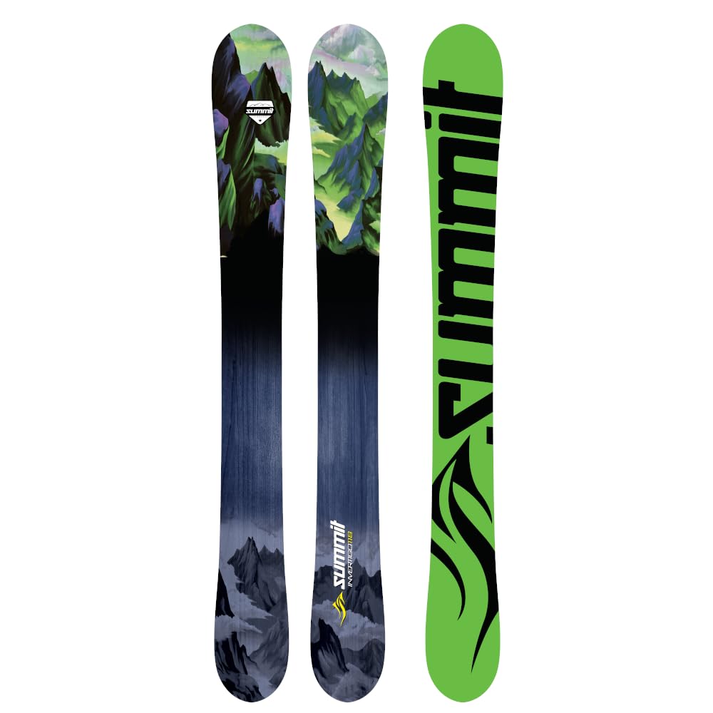Summit Skiboards Invertigo 118cm Ski Boards w. Atomic M10 Release Bindings