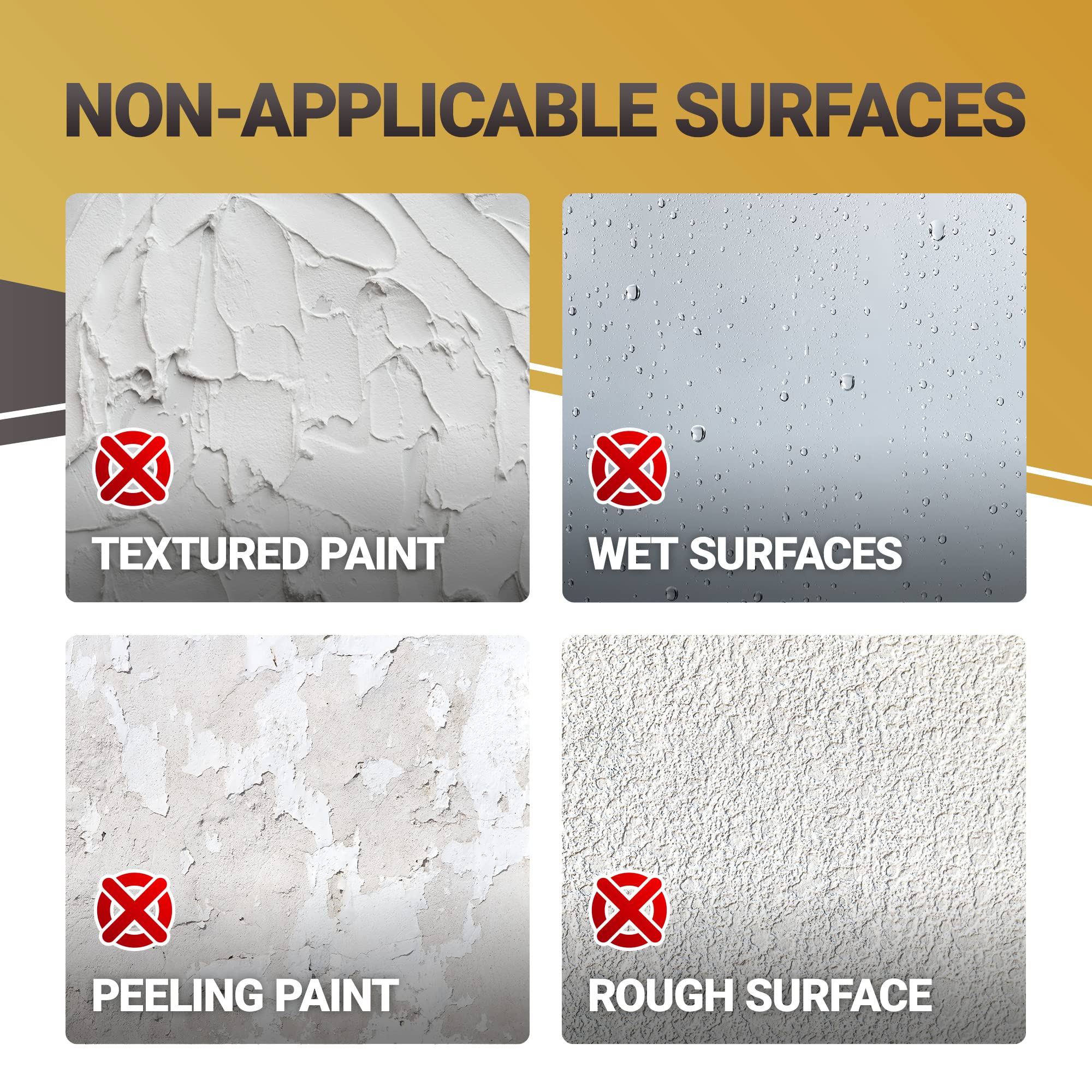 TOROTO9 Wall Protect 10 Sheets 12 x 17 Inch, Oil Proof Sticker Self-Adhesive Film Removable Paper for Cupboard Household (10)