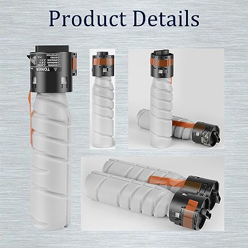 YAMABO Compatible for Konica Minolta TN222 Toner Cartridge, Work with BIZHUB266 BIZHUB306 Printer Standard Capacity 1 Black