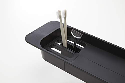 Yamazaki Home Tower Expandable Bathtub Caddy β Bathroom Tray Table Holder