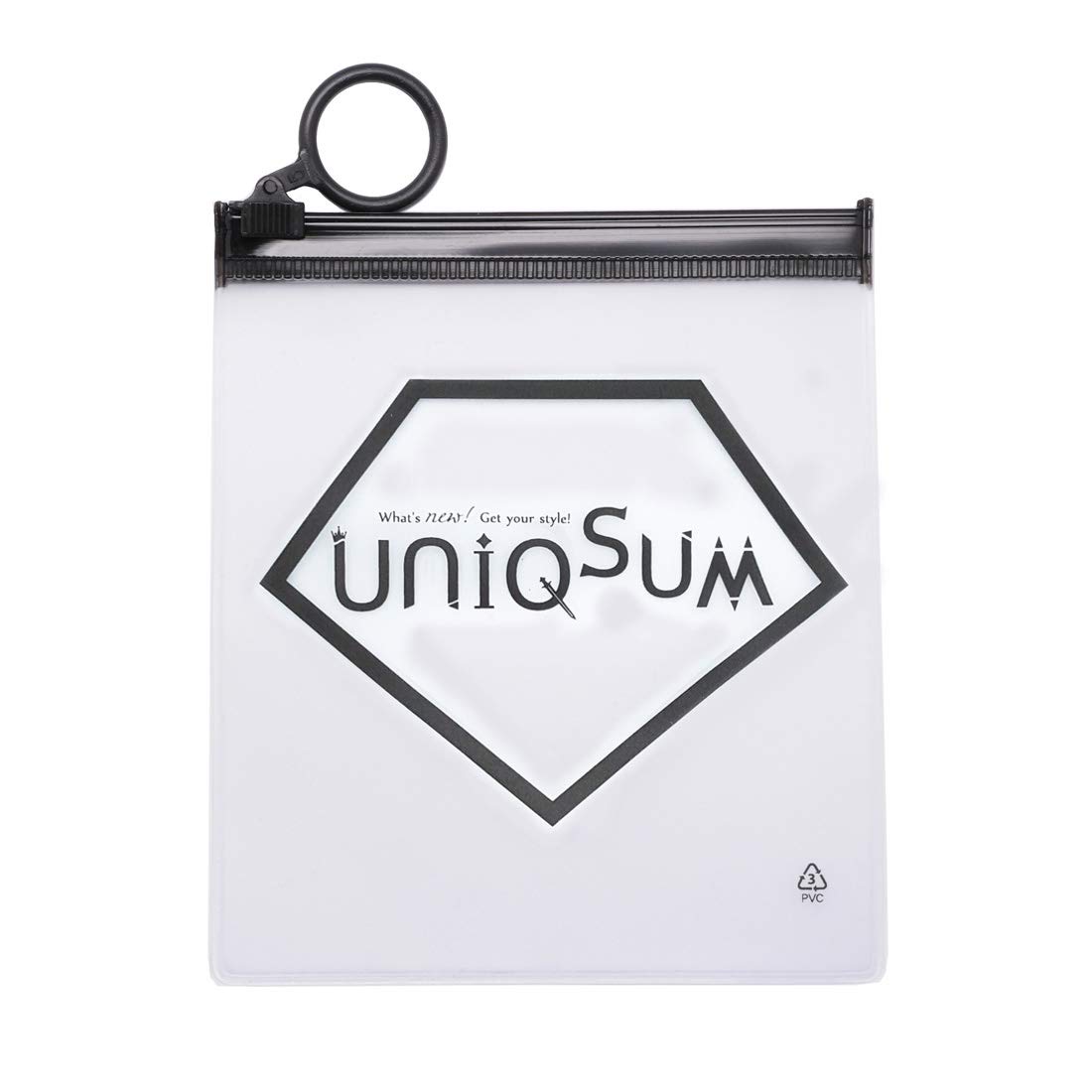 UNIQSUM Braided Genuine leather wallet chain Biker Punk Key chains (Vintage BK)