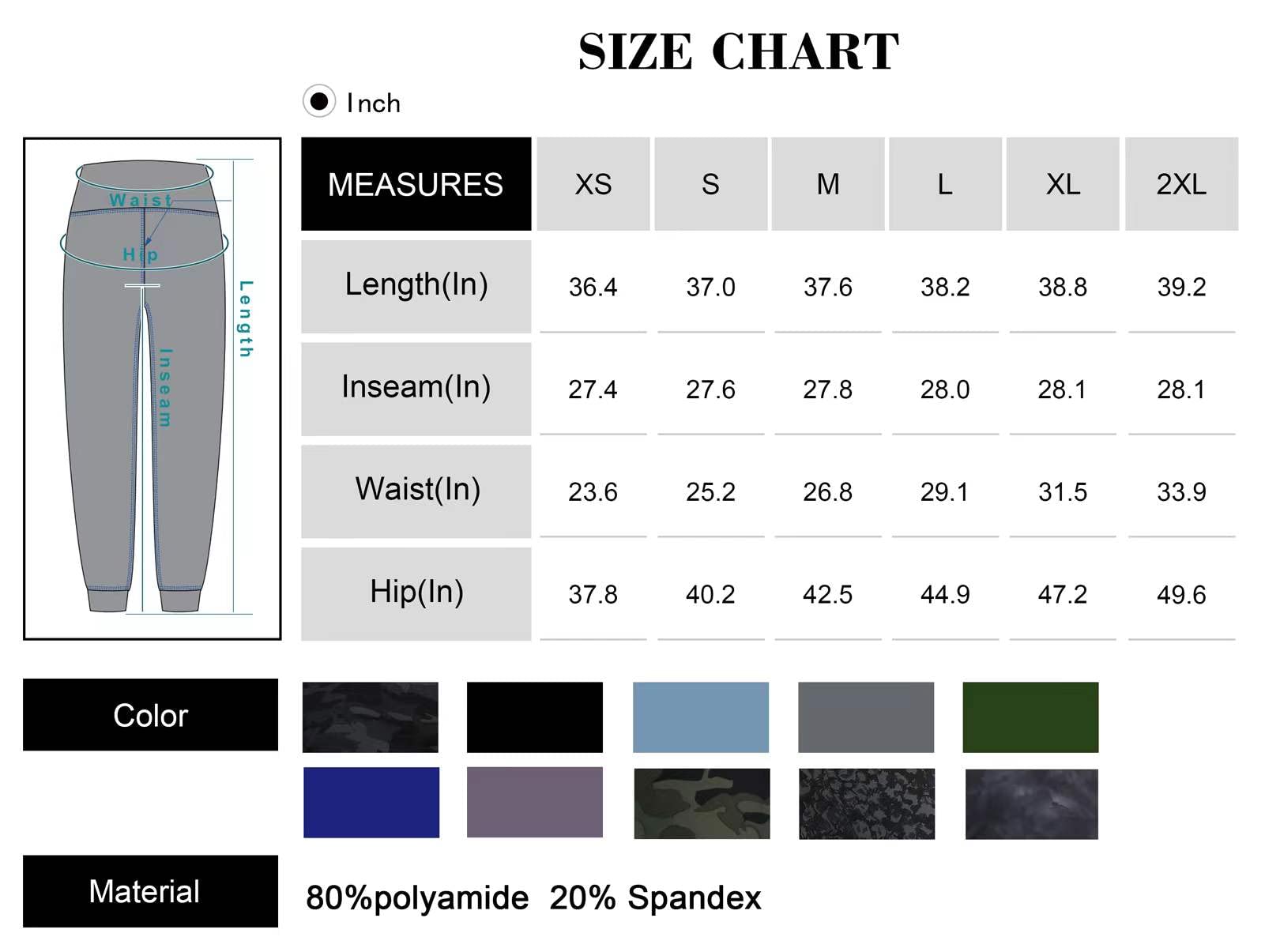 Wjustforu Joggers for Women High Waist Active Sweatpants, Women's Lounge Sweatpant with Pockets ((Small, Black)