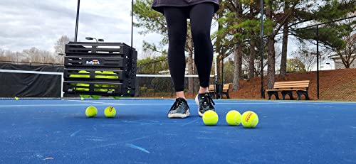 Tourna Pressureless Tennis Balls with Vinyl Tote (45 pack of balls)