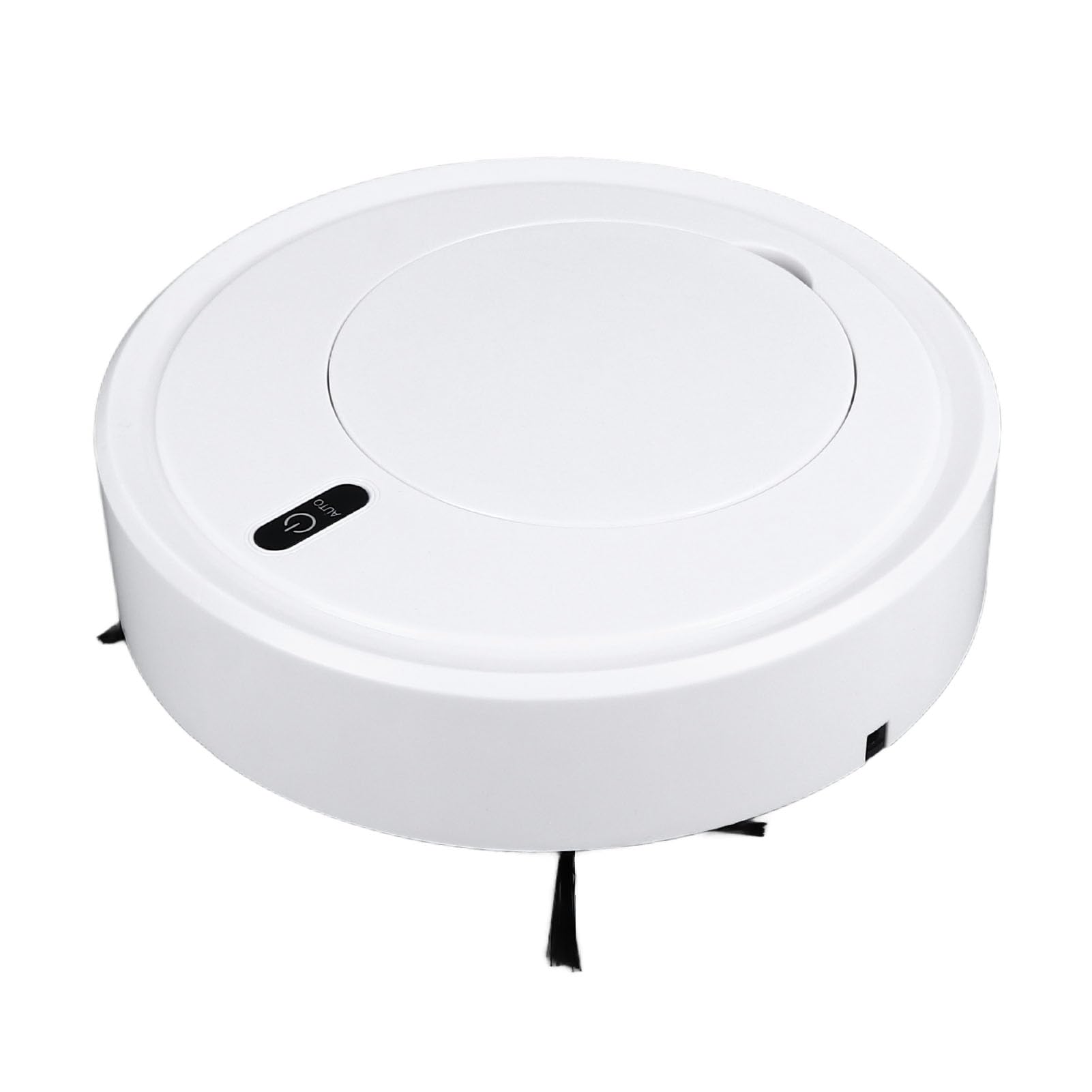 Syrisora Robot Vacuum Cleaner Home Intelligent Robotic Full Automatic 3 in 1 Silent Dust Collector Clean Equipment (White)