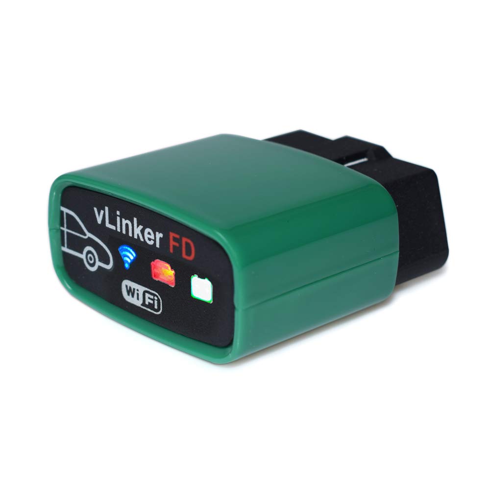 TONWON Vgate vLinker FD OBDII WiFi OBD2 Diagnostic Scanner/Scan Tool OBD Device for iOS, Android & Windows (Wi-Fi)