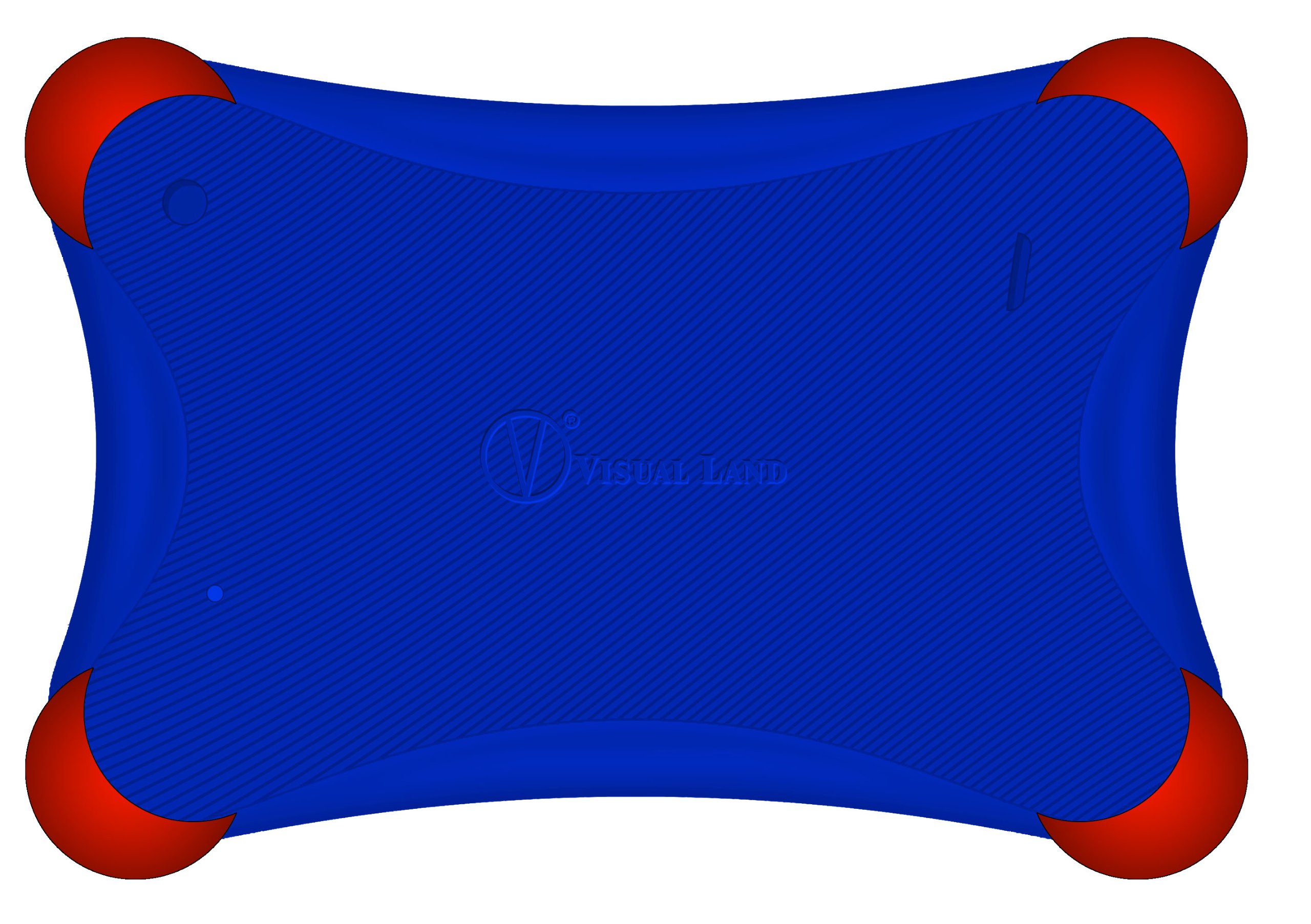 Visual Land Prestige Elite 7QL FamTab - 7" Quad Core 16GB Lollipop 5.0 Android Tablet with Bumper Case ( Royal Blue )