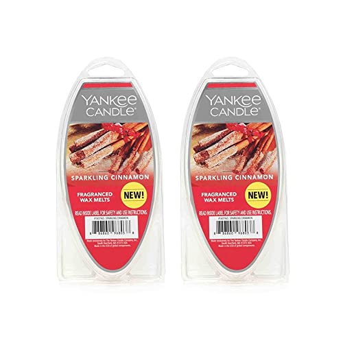 Yankee Candle Set of 2 Sparkling Cinnamon Fragranced Wax Melts