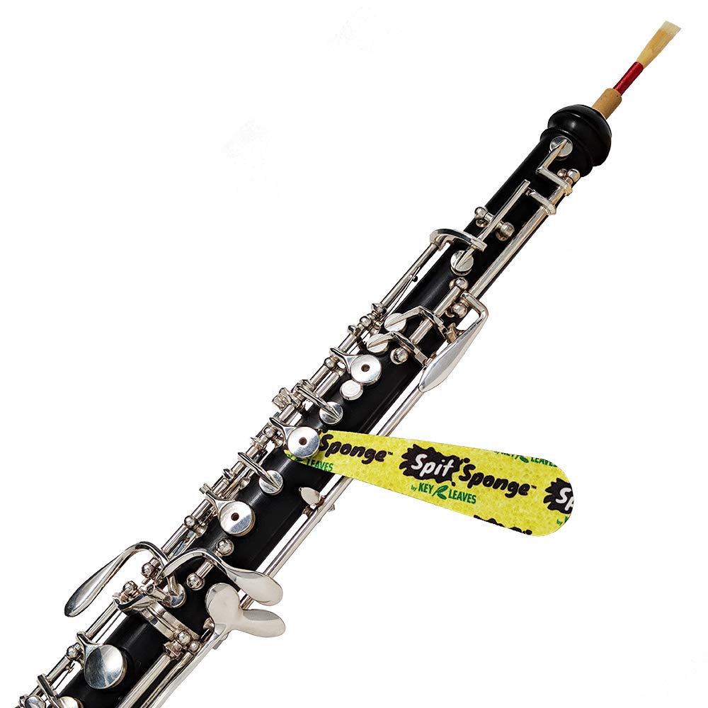 Spit Sponge (2 piece) Pad Dryer Cleaner for clarinet, flute, oboe, bassoon