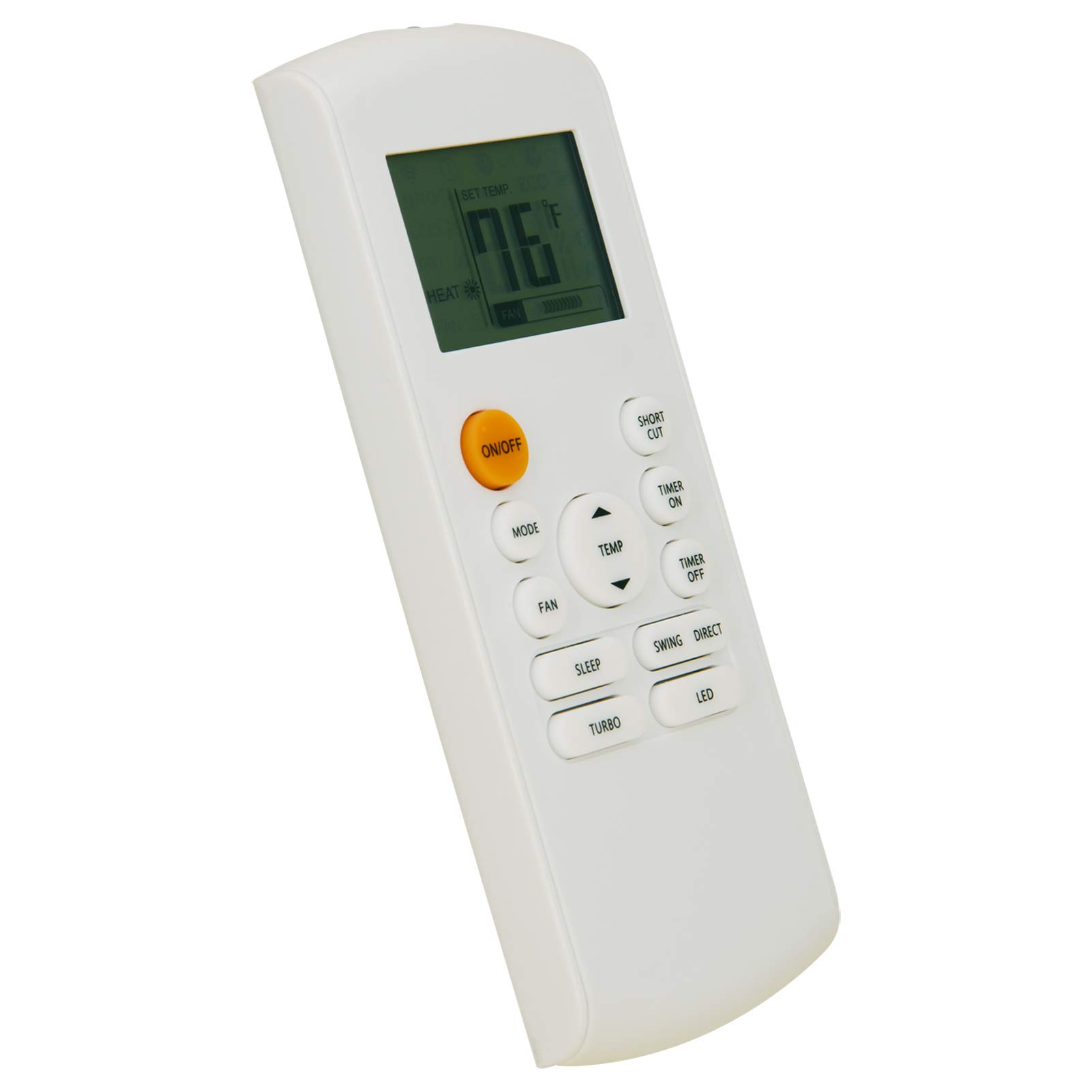 YING RAY Replacement for Cooper & Hunter C&H Air Conditioner Remote Control Model RG36F1/BGEFU1 RG36F1(B)/BGEFU1 (Fahrenheit)