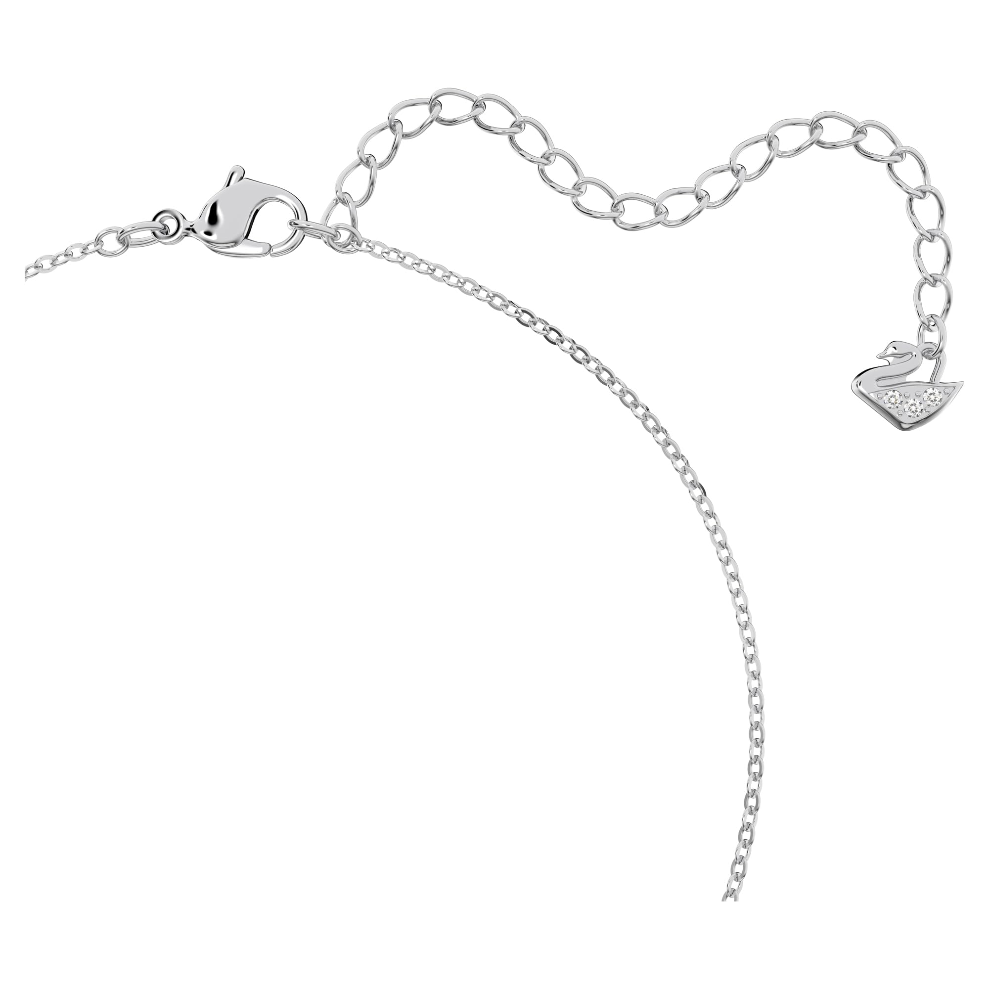 SWAROVSKI Creativity Women's Pendant, Circular, White, Rose gold-tone plated