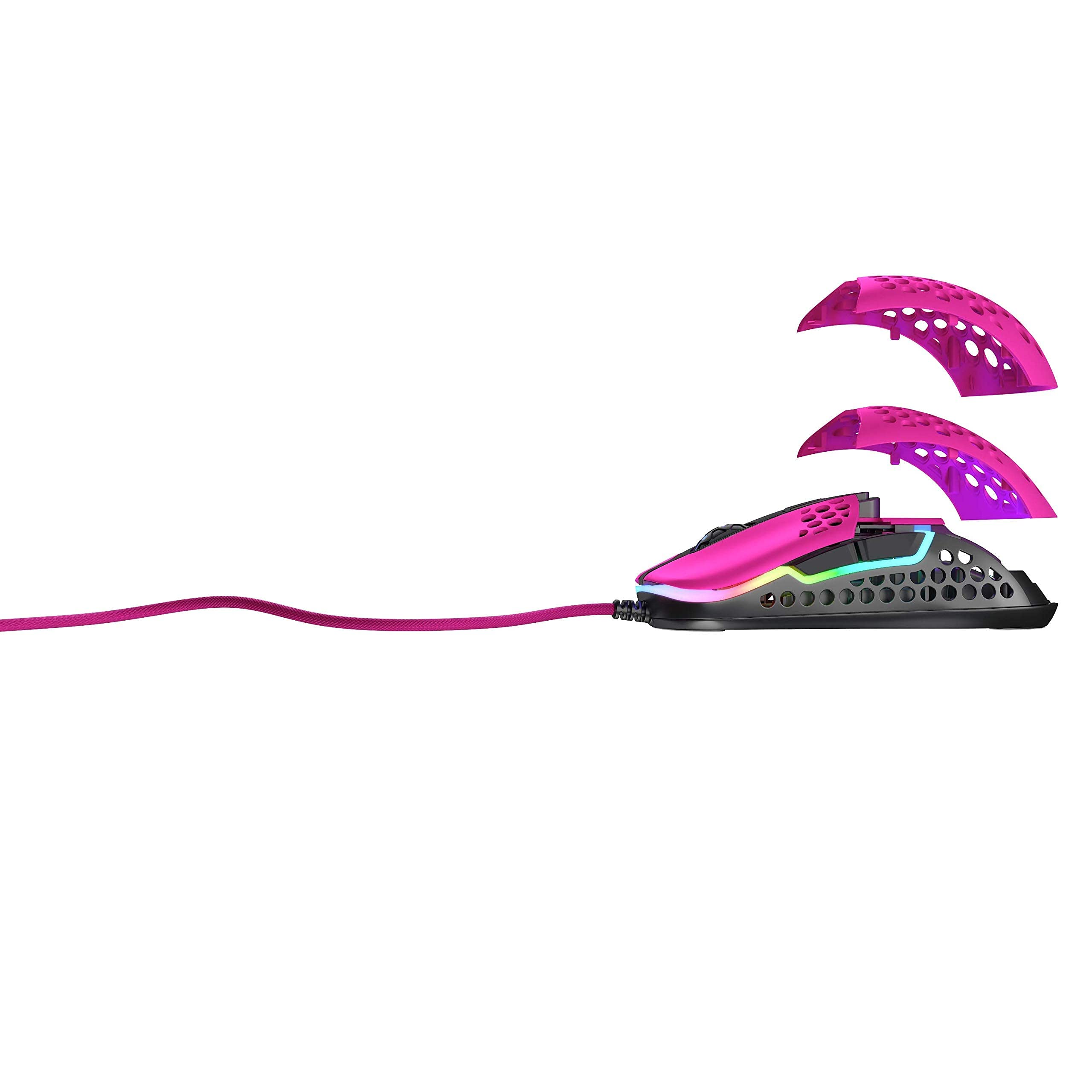 Xtrfy M42 RGB Ultra Light Gaming Mouse - Pink