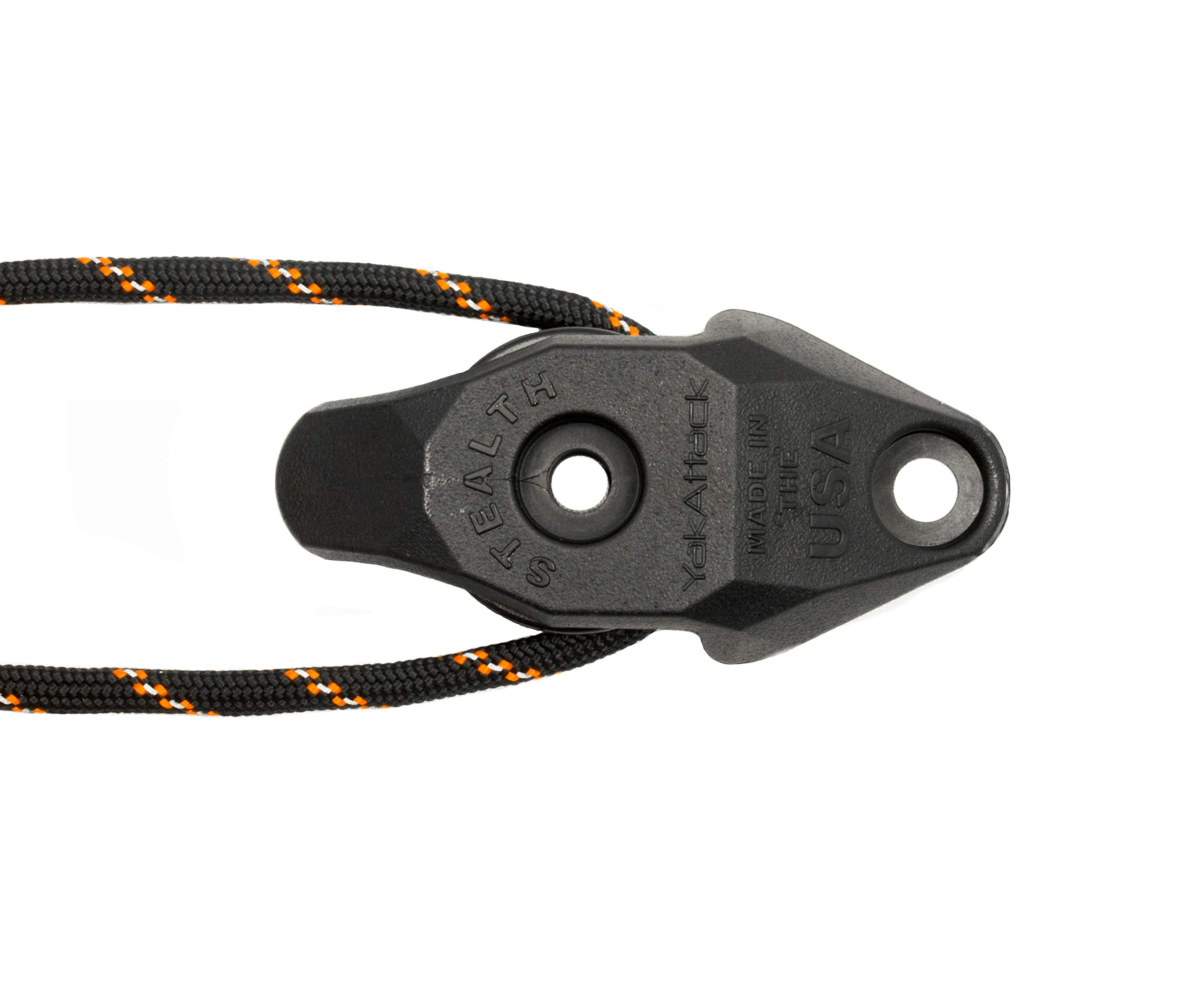 YakAttack Kayak 2 Pack Stealth Pulley with Hardware, Black - 2 Pack, One Size, (AMS-1011)