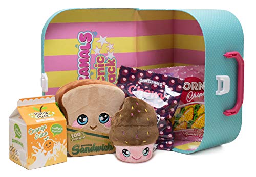 Squeezamals SQ01083, Picnic Pack, 5 Pc