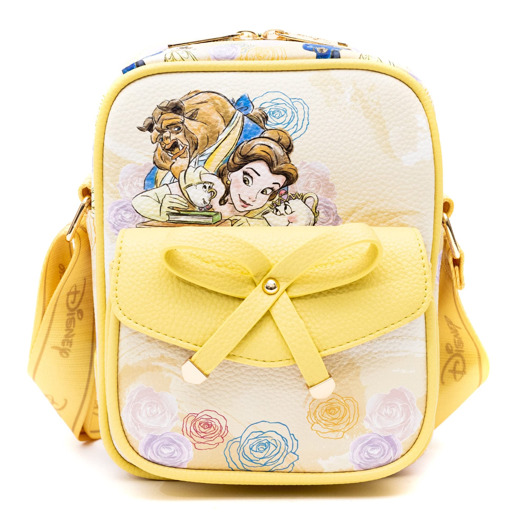 Wondapop Disney Beauty and the Beast Belle Luxe 8" Crossbody Bag