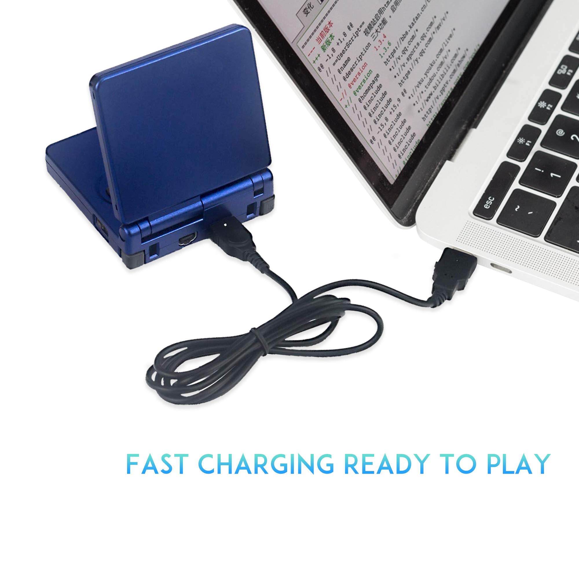 Xahpower Charger for Gameboy Advance sp, GBA SP Charger Cable Cord for Nintendo DS Original Console(NDS)/Game Boy Advance SP