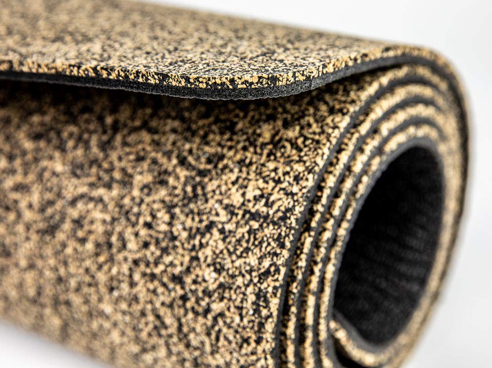 Yoloha Yoga Unity Cork Yoga Mat - Eco-Friendly, Non-Slip, 6.5mm Thick | USA-Made, Sustainable, Extra-Grip Exercise Mat (80" x 26", Natural Cork)
