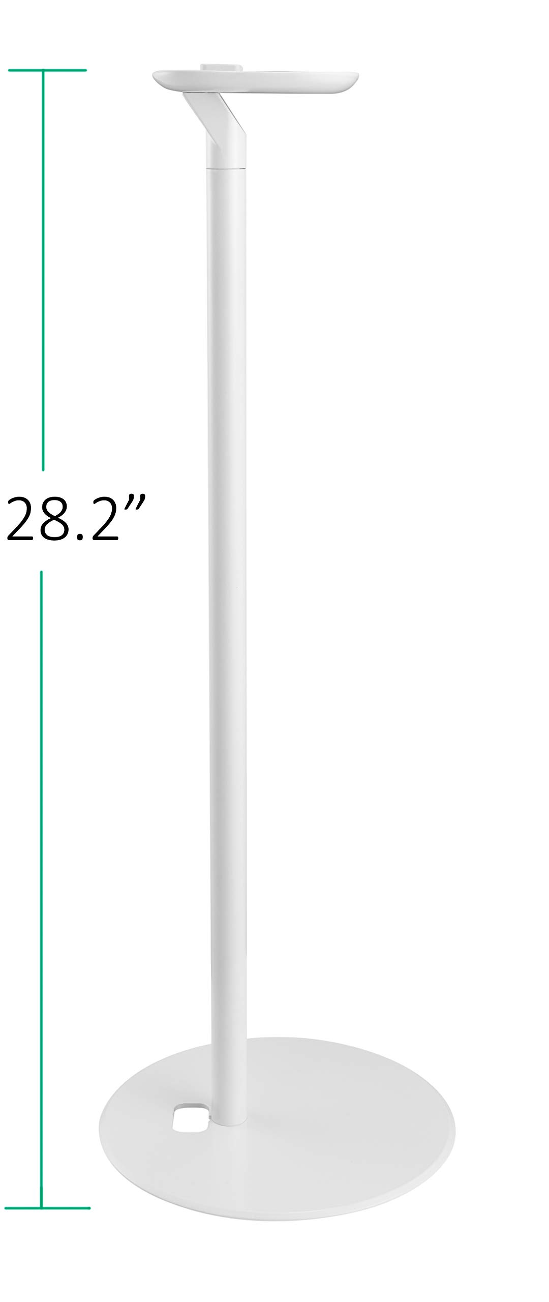 ynVISION.DESIGN Fixed Height Floor Stands Compatible with Sonos One, One SL, and Play:1 Speaker | 2 Pack | YN-ONE Pair (White)