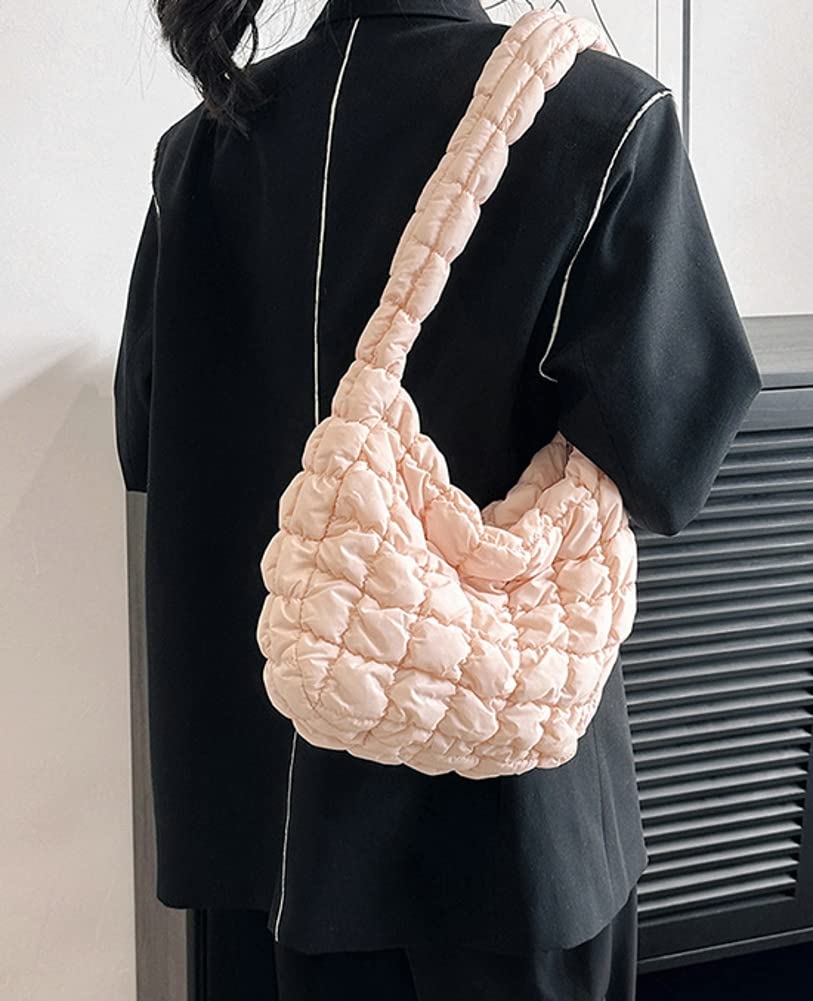Women's Shoulder Tote Bag Chic Handbag Shoulder Bag Puffer Tote Bag Cute Purse Crossbody Bag Bubble Bag