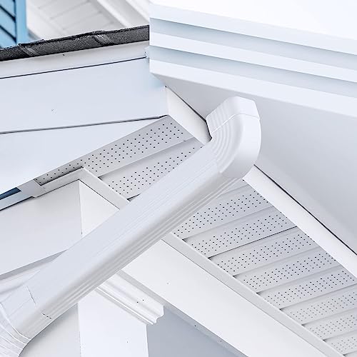 VYH Gutter Elbows 2x3,90 Degree Gutter Elbow, Downspout Elbow, 90 Gutter Elbow,Roofing Gutter Downspout Elbows (Style A)