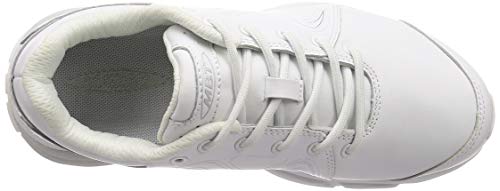 Women's Simba Trainer White/Silver Fitness Walking Sneakers 700861-409F Size 8