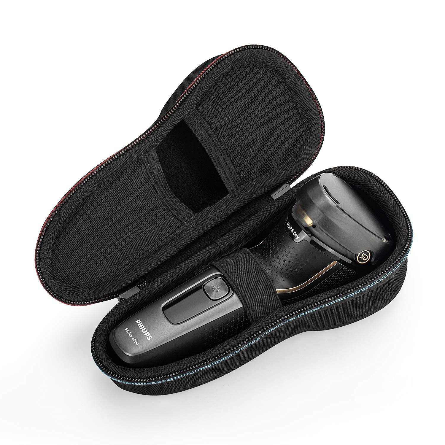 Yinke Case for Philips Norelco Shaver 3800 S3311/85, 2300 S1211/81, 3100 S3310/81, Hard Travel Case Protective Cover Storage Bag (Black interior)