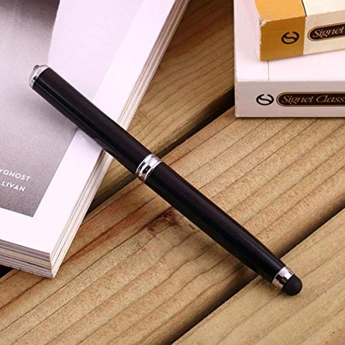 Tek Styz PRO Stylus + Pen Works for Plantronics BackBeat Fit Black 3100 P/N 211855-99 with Custom High Sensitivity Touch and Black Ink! [3 Pack-Black]