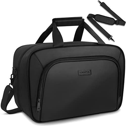 YOREPEK Carrying Case for PS5, Protective Travel Bag for PS 5 Console Controller, Large Capacity Storage Case Compatible with Playstation 5 Games Accessories Disk Digital Edition, Black