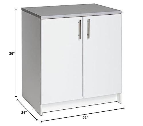 Winslow White 32-inch Elite Base Cabinet with Two Doors