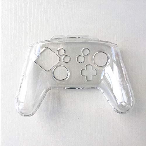 Transparent Clear Hard Crystal Case Protective Cover Shell Skin for Nintend Switch Pro Controller Gamepad Protector
