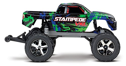Traxxas 36076-4 Stampede VXL 2WD Brushless Monster Truck, Green